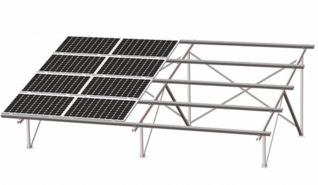 Solar Module Mounting Structure | Nakoda Power